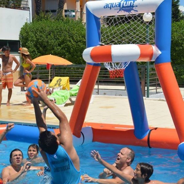 Terrain Water Basket - Jeu aquatique gonflable | Aqua Events