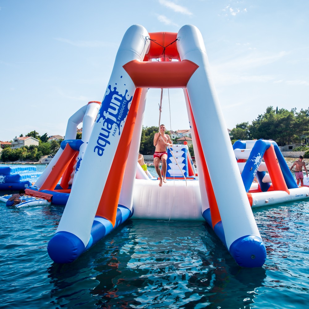 Parc de jeux gonflables aquatiques pour lac, mer, océan Aquafun park 135